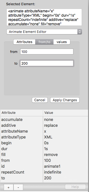 Element Editor – macSVG