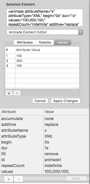Element Editor – macSVG