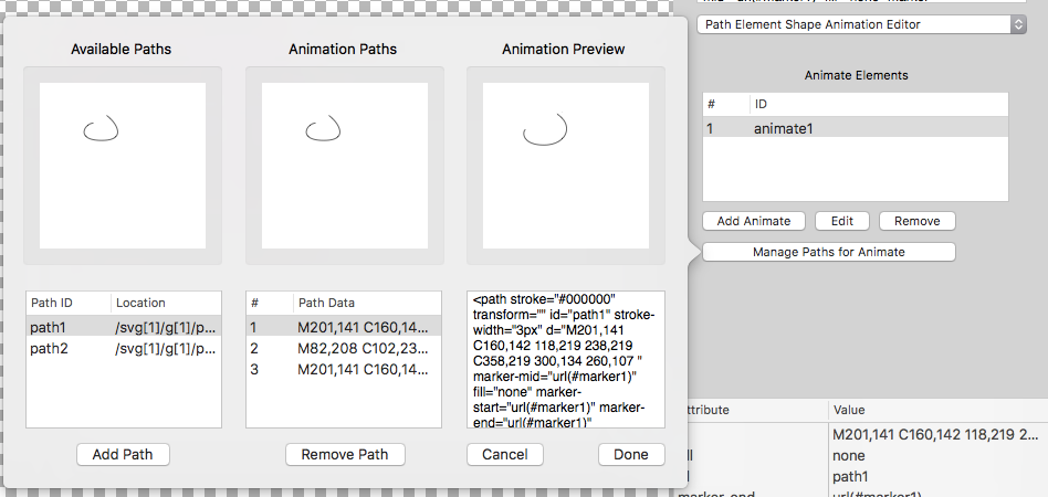Element Shape Animation Editor – macSVG